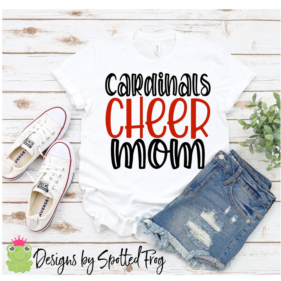 Cardinals Cheer MOM SVG/PNG - Etsy