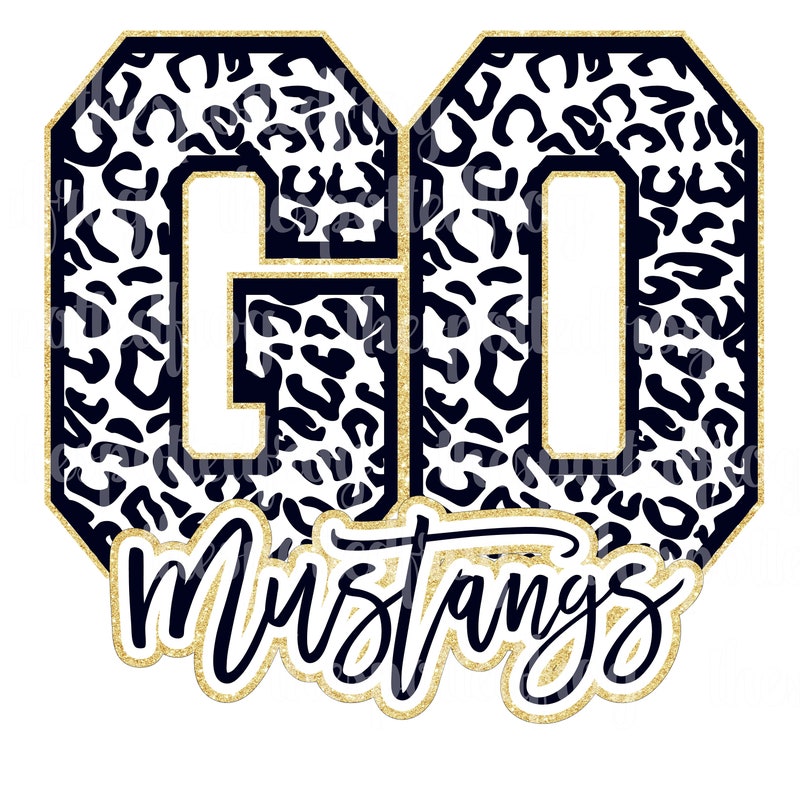 Go Mustangs - Etsy