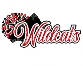 Wildcats Cheer SVG Football Basketball Cheerleading Coach Mom Shirt ...