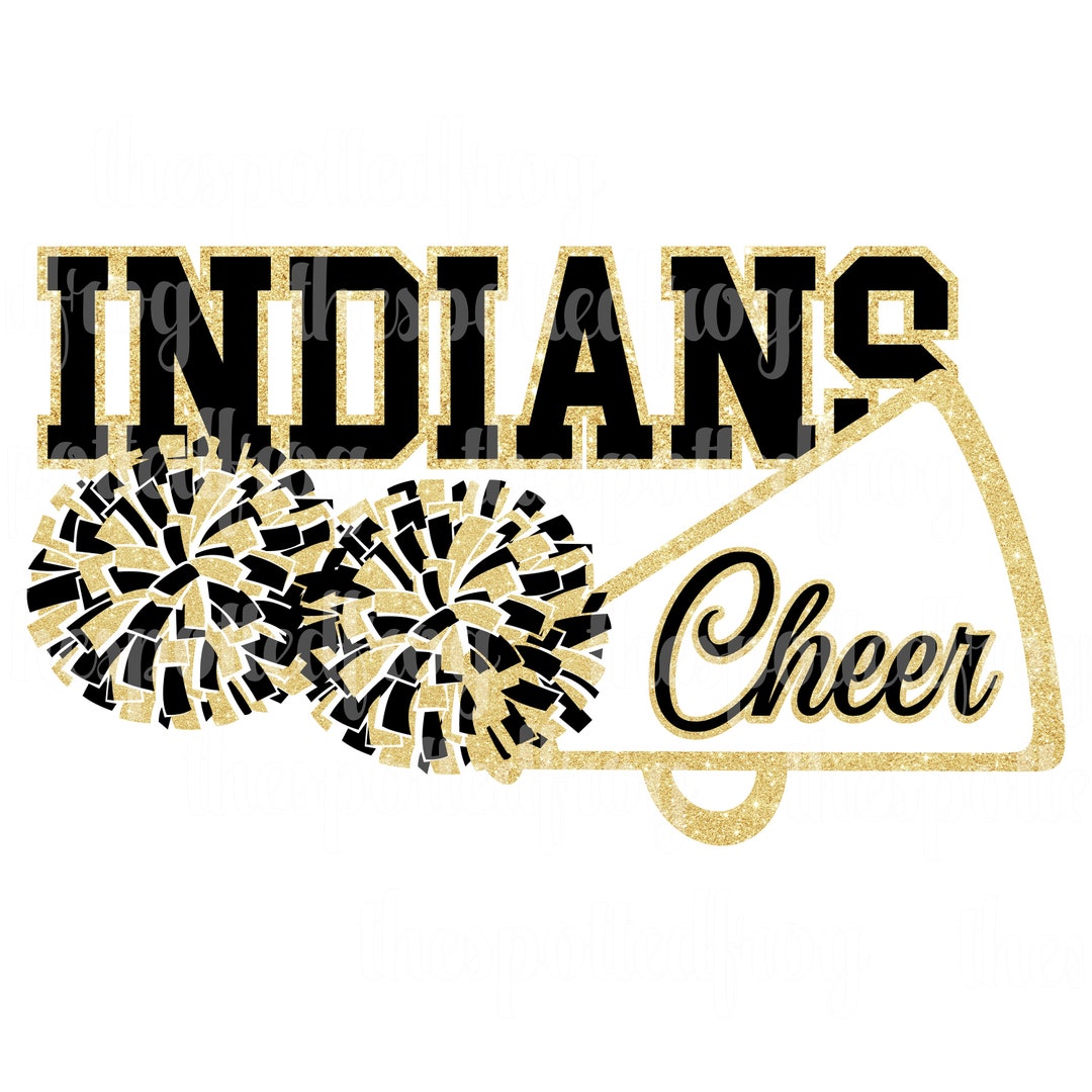 Indians Cheer SVG/PNG - Etsy