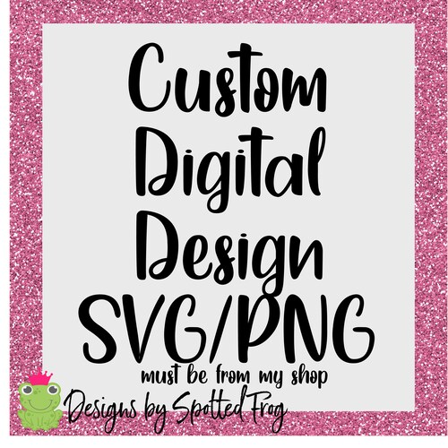 Custom SVG Cut File. Svg Dxf Png Eps Ai Fcm Cut File - Etsy