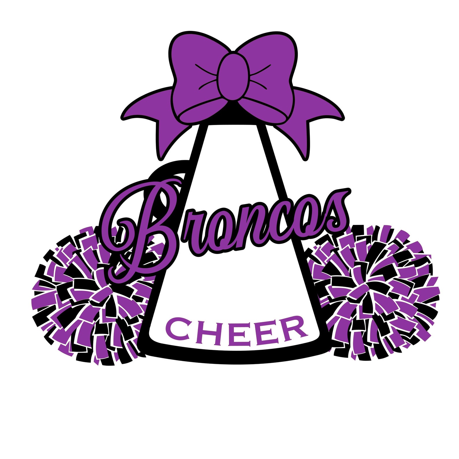 Broncos Cheer SVG - Etsy