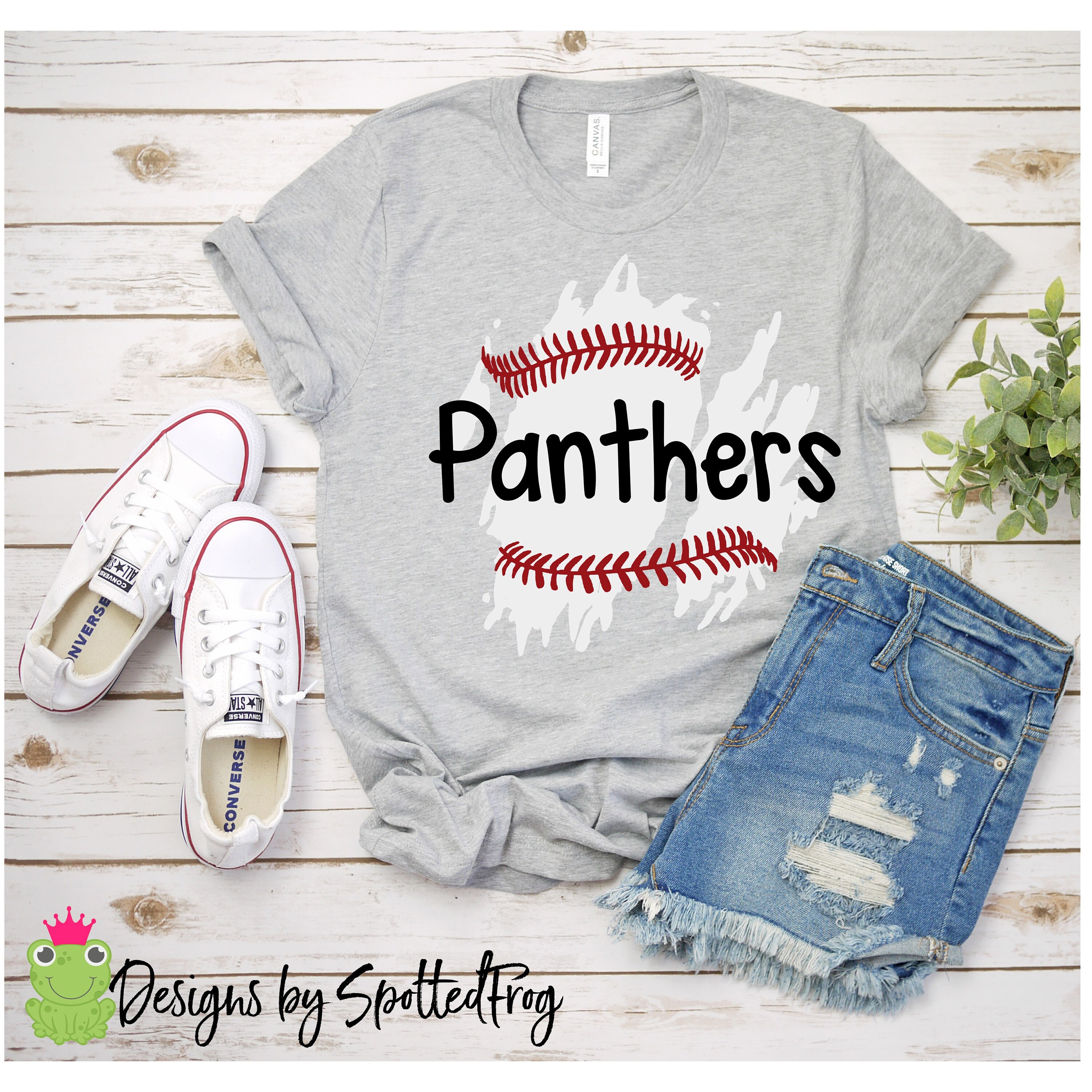 Panthers Baseball SVG/PNG | Etsy