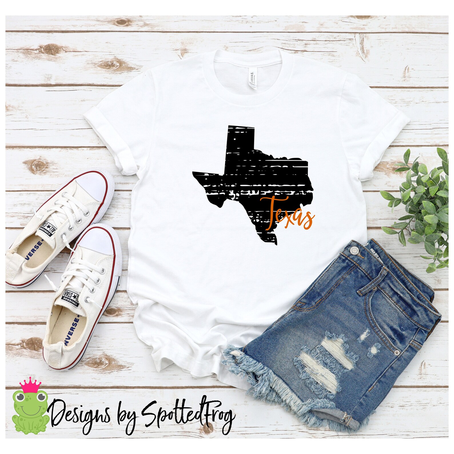 Distressed Texas State SVG/PNG - Etsy