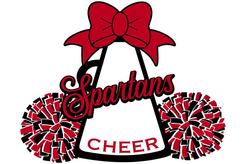 Spartans Cheer SVG - Etsy