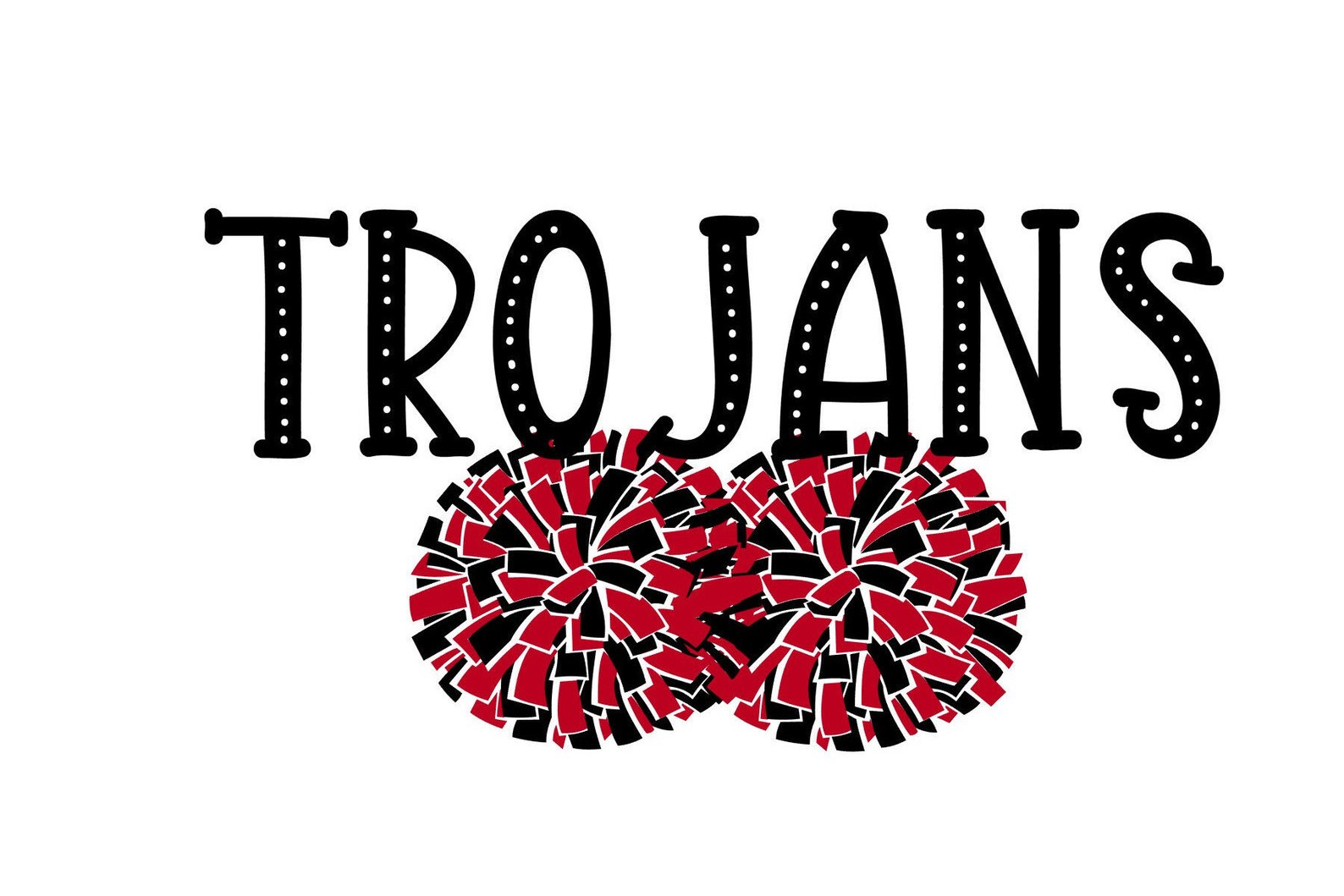 Trojans Cheer SVG - Etsy