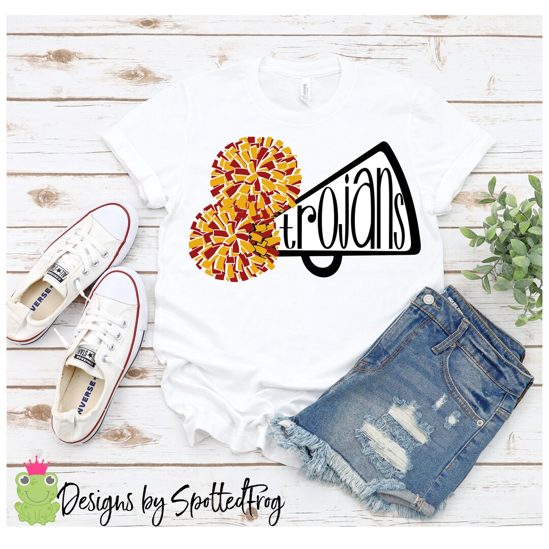 Trojans Cheer SVG/PNG - Etsy