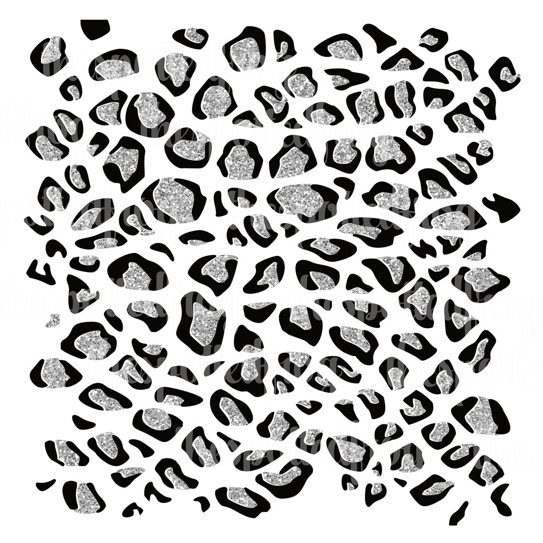 Glitter Cheetah Pattern PNG - Etsy