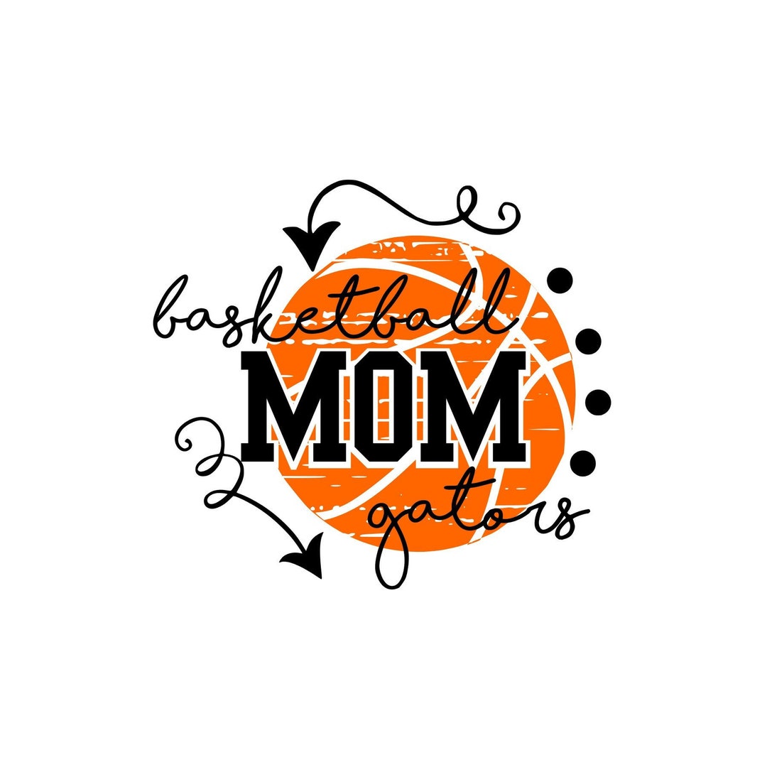Gators Basketball MOM SVG - Etsy
