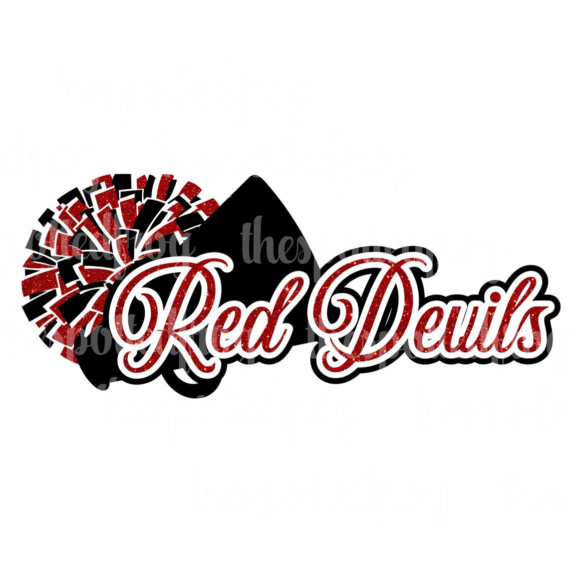 Red Devils Cheer SVG/PNG - Etsy