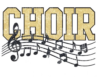 Music SVG, Church Choir Swing Soloist Awesome School Choir Design Great ...