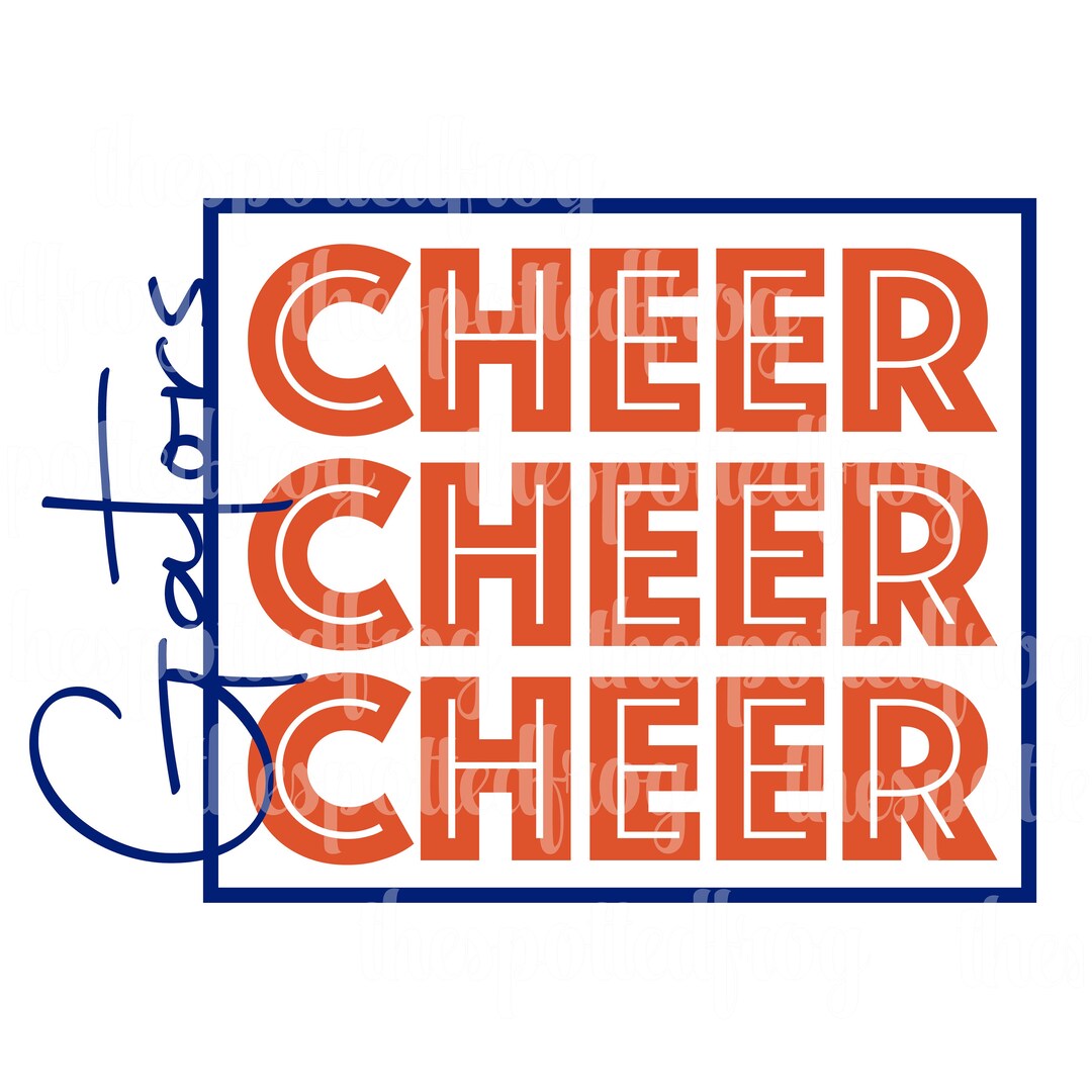 Gators Cheer SVG/PNG - Etsy