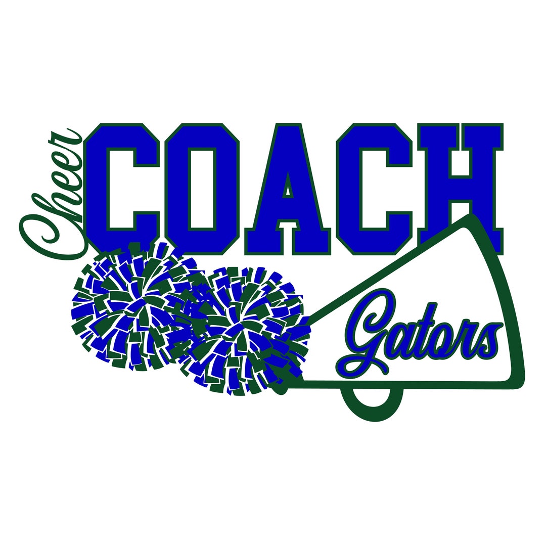 Gators Cheer Coach SVG/PNG - Etsy