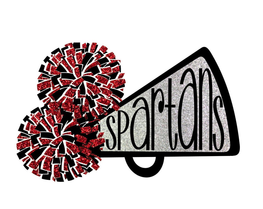 Spartans Cheer SVG - Etsy