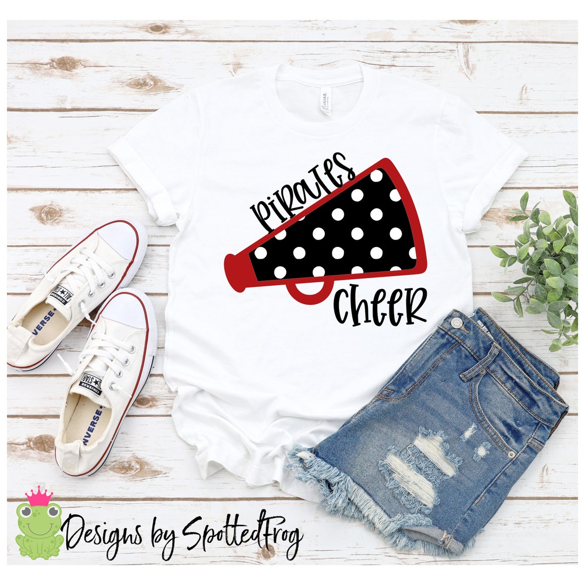 Pirates Cheer Polka Dots SVG/PNG | Etsy