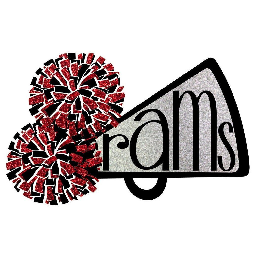 Rams Cheer SVG - Etsy