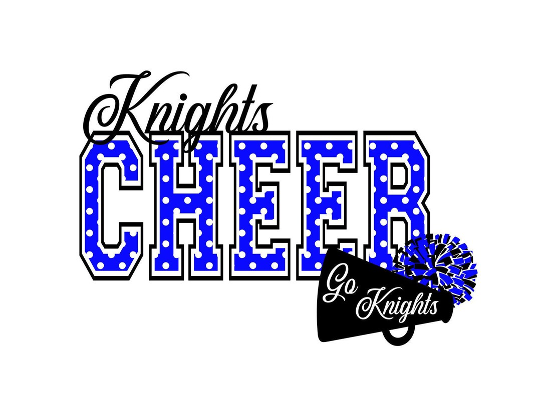 Knights Cheer SVG - Etsy