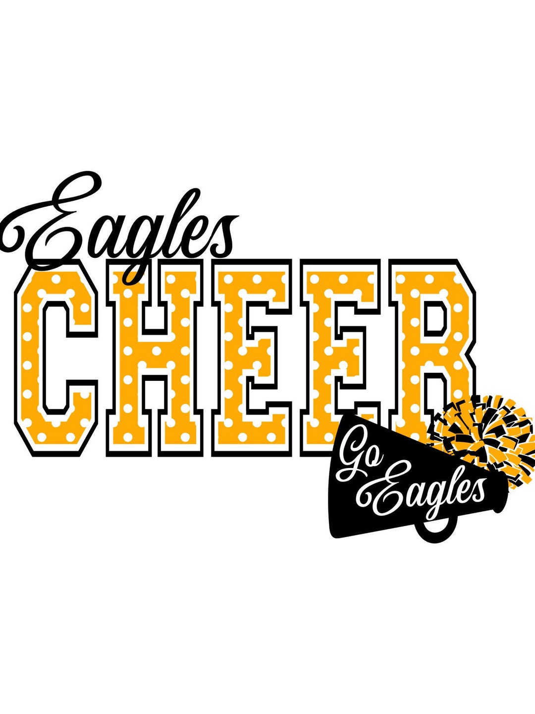 Eagles Cheer SVG - Etsy
