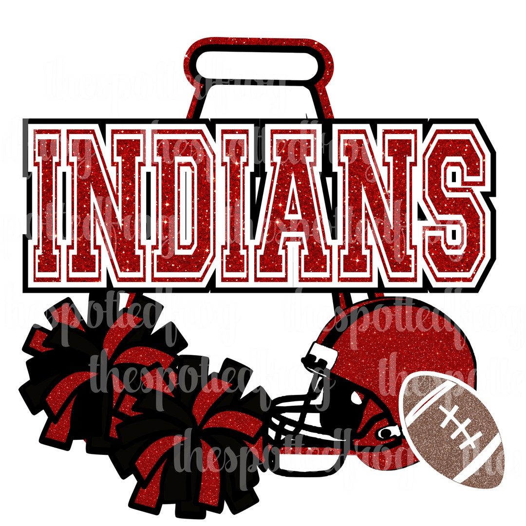 Indians Cheer SVG/PNG - Etsy