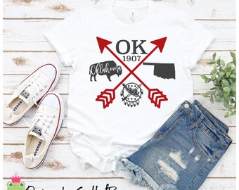 Oklahoma SVG PNG Commercial Use Text Clip Art Print File - Etsy