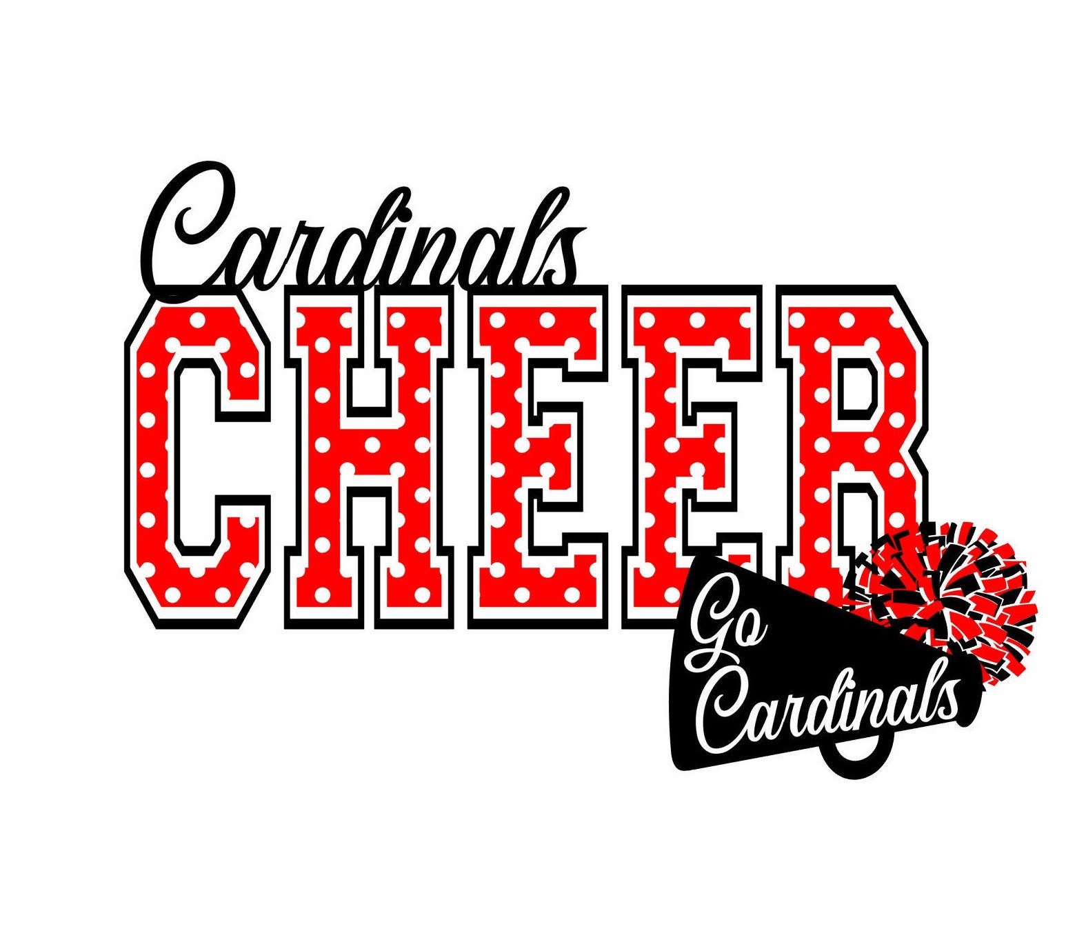 Cardinals Cheer SVG - Etsy