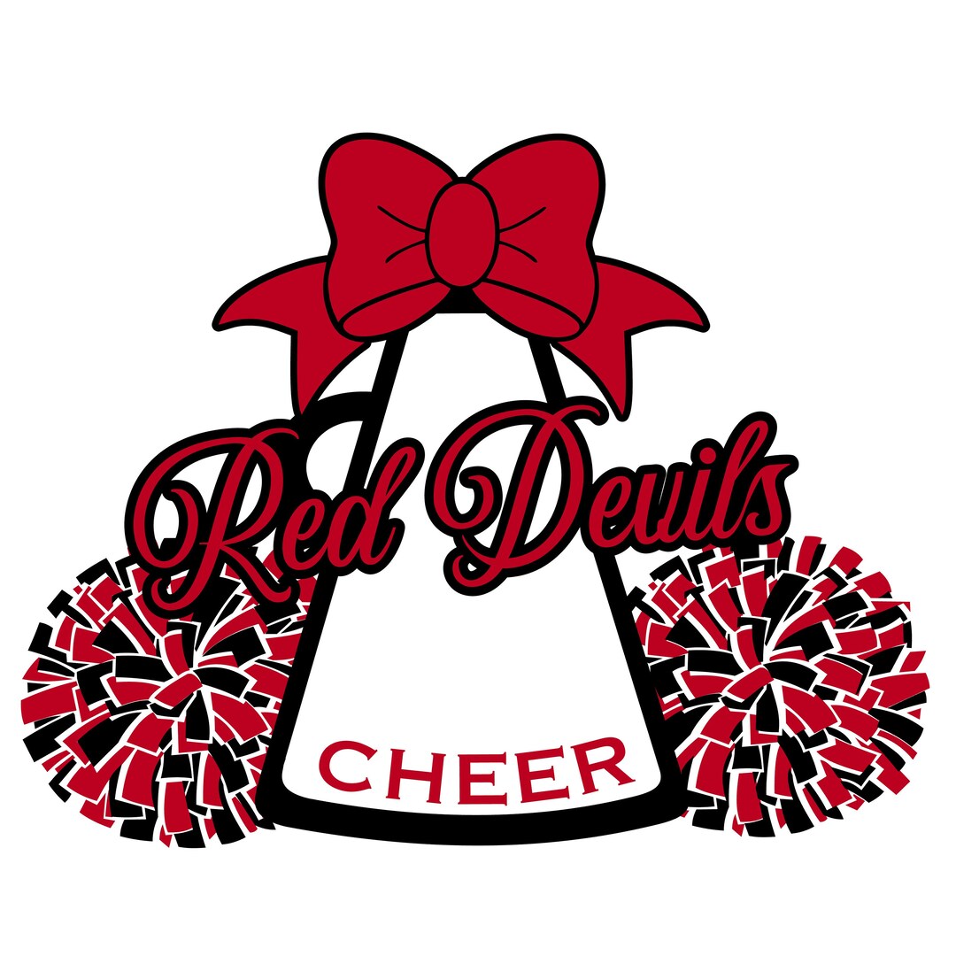 Red Devils Cheer SVG/PNG - Etsy