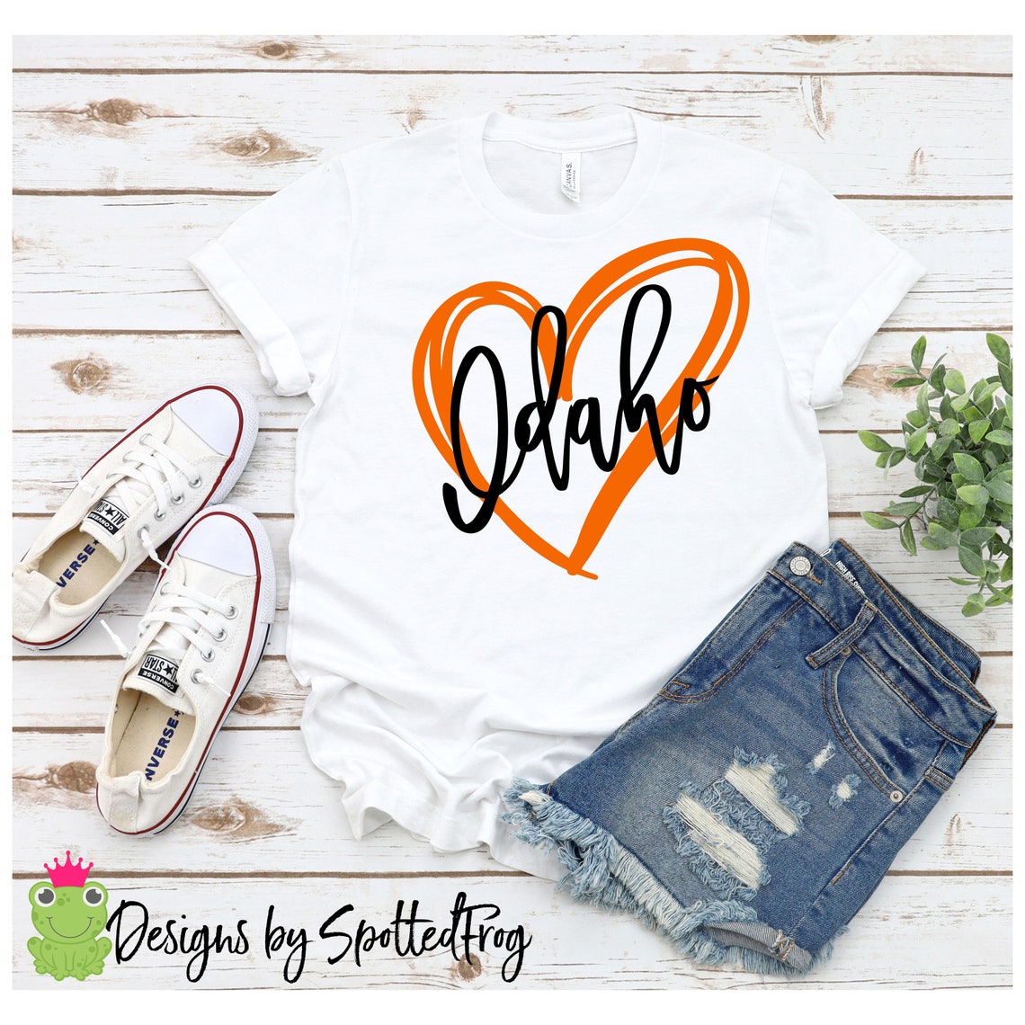 Idaho Heart SVG/PNG - Etsy
