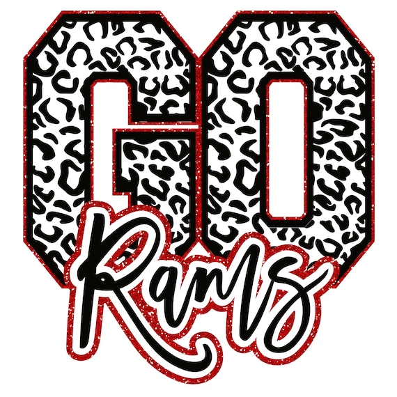 GO Rams Leopard SVG/PNG - Etsy