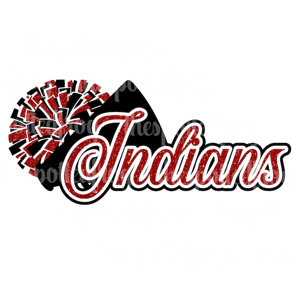 Indians Cheer SVG/PNG - Etsy