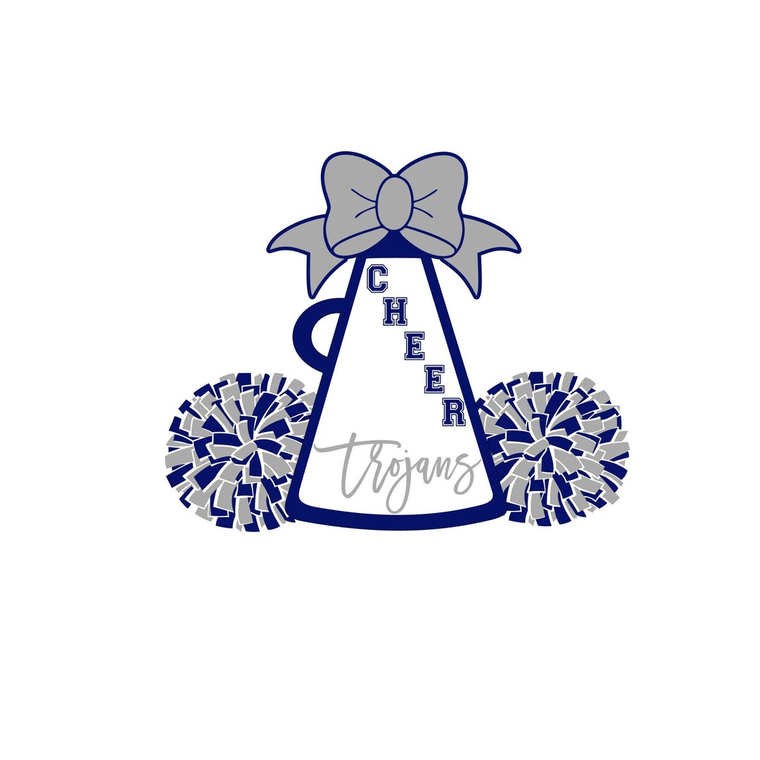 Trojans Cheer SVG - Etsy