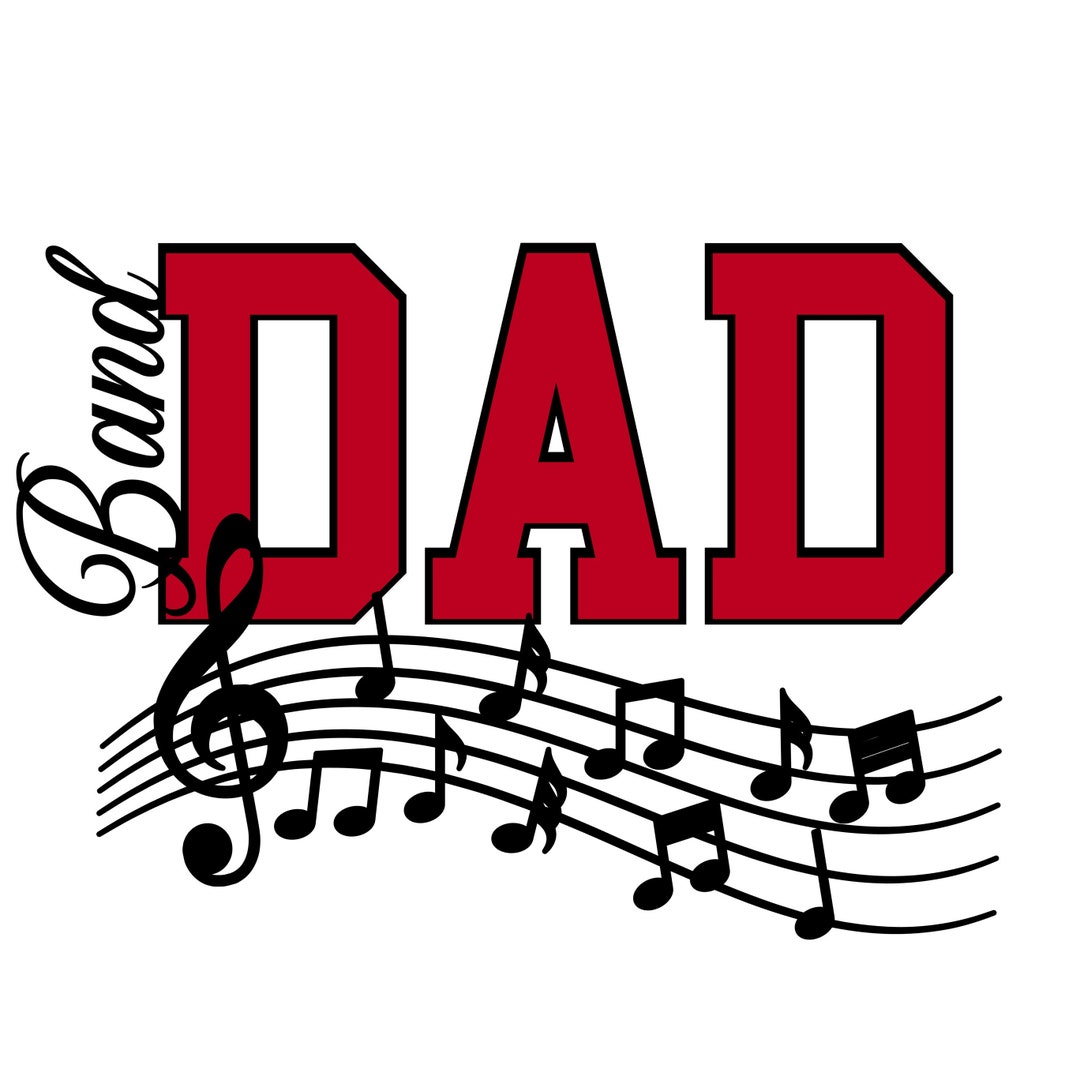 Band DAD SVG - Etsy