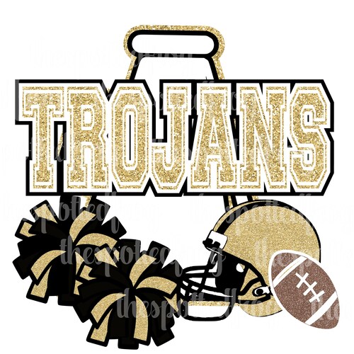 Trojans Cheer SVG/PNG - Etsy