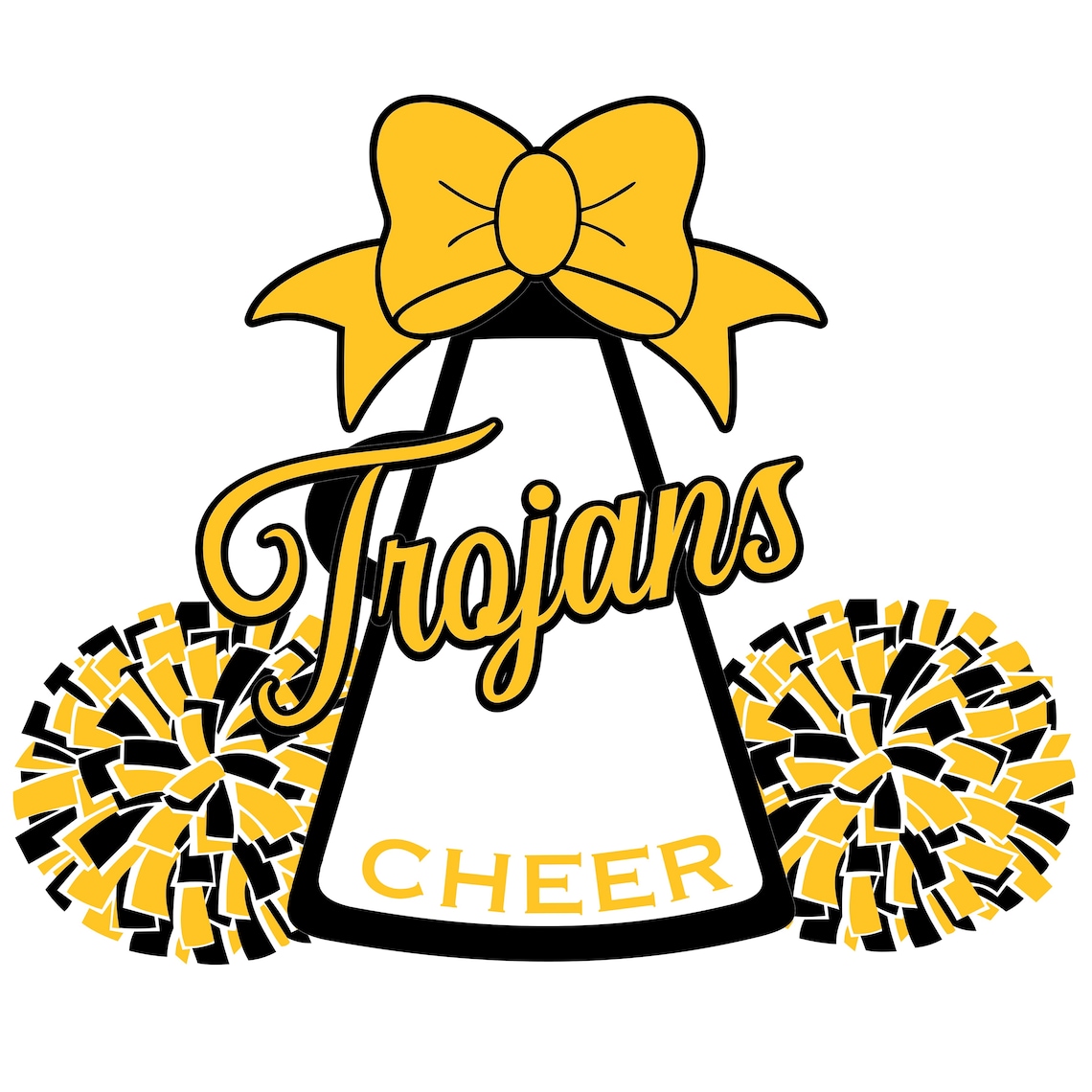 Trojans Cheer SVG/PNG - Etsy