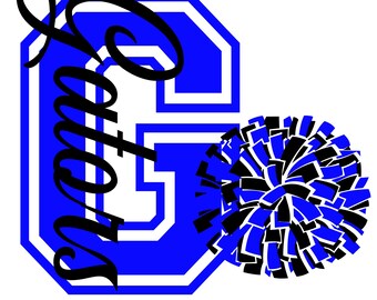 Cheer Svg, Gator Cheer Svg, Gator, Gators, Cheer, Cheerleader ...