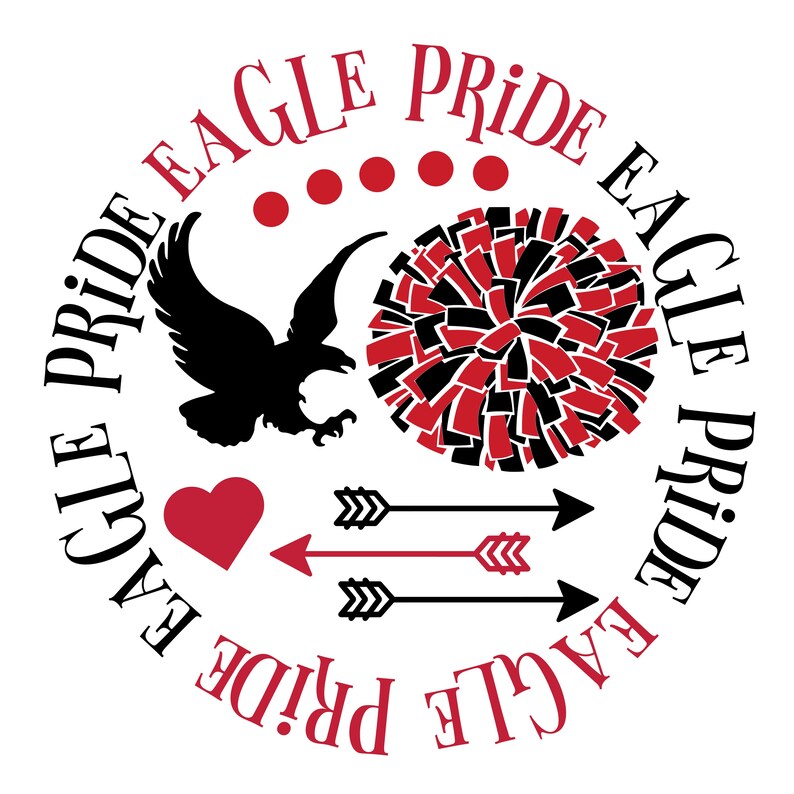 Eagle Pride Cheer SVG/PNG - Etsy