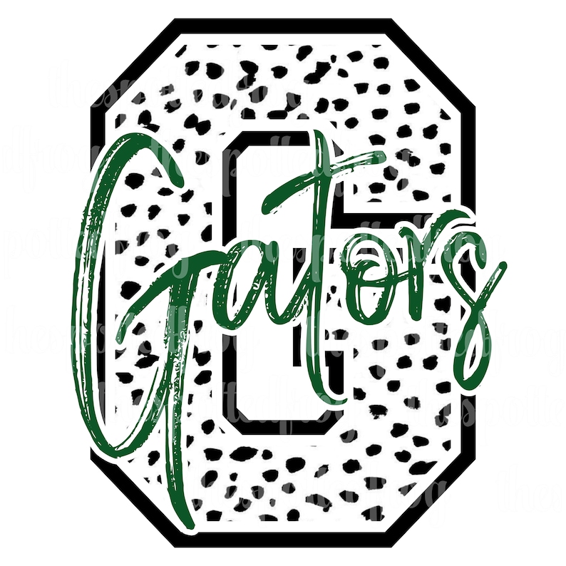 Gators Dalmatian PNG - Etsy