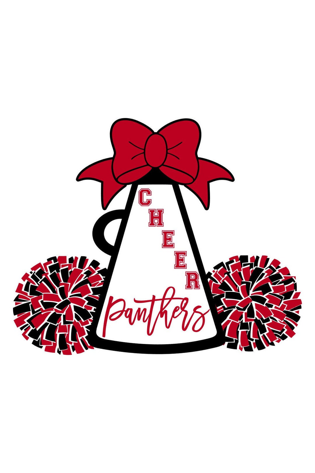 Panthers Cheer SVG - Etsy