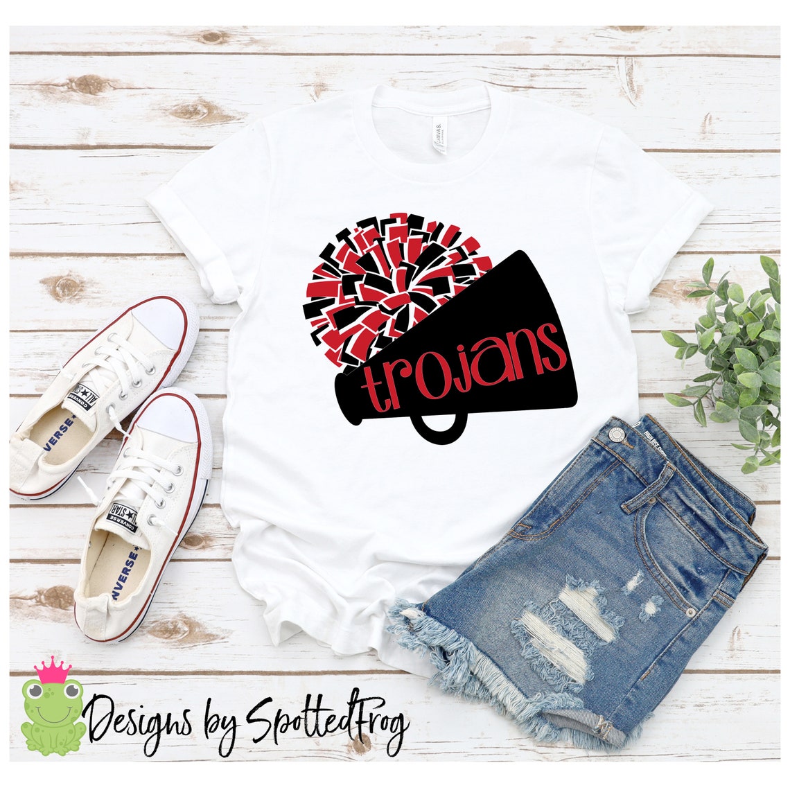Trojans Cheer SVG/PNG - Etsy