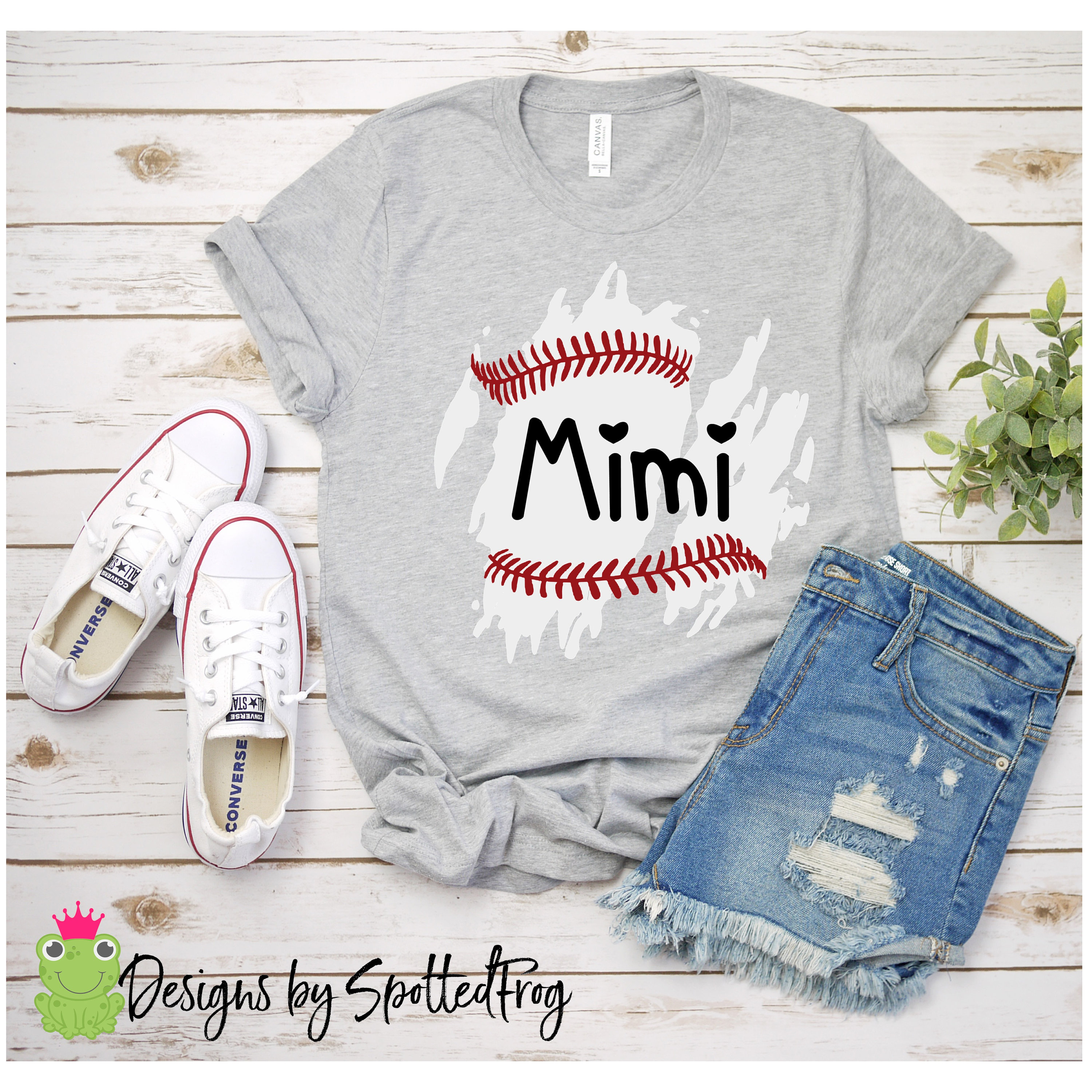 Baseball Mimi SVG/PNG | Etsy