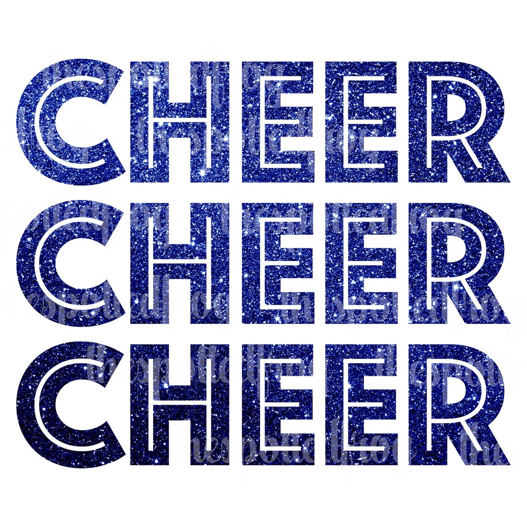 Cheer Cheer Cheer PNG - Etsy