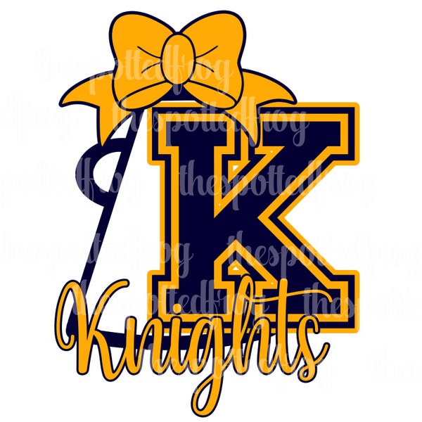 Knights Cheerleading Svg - Etsy