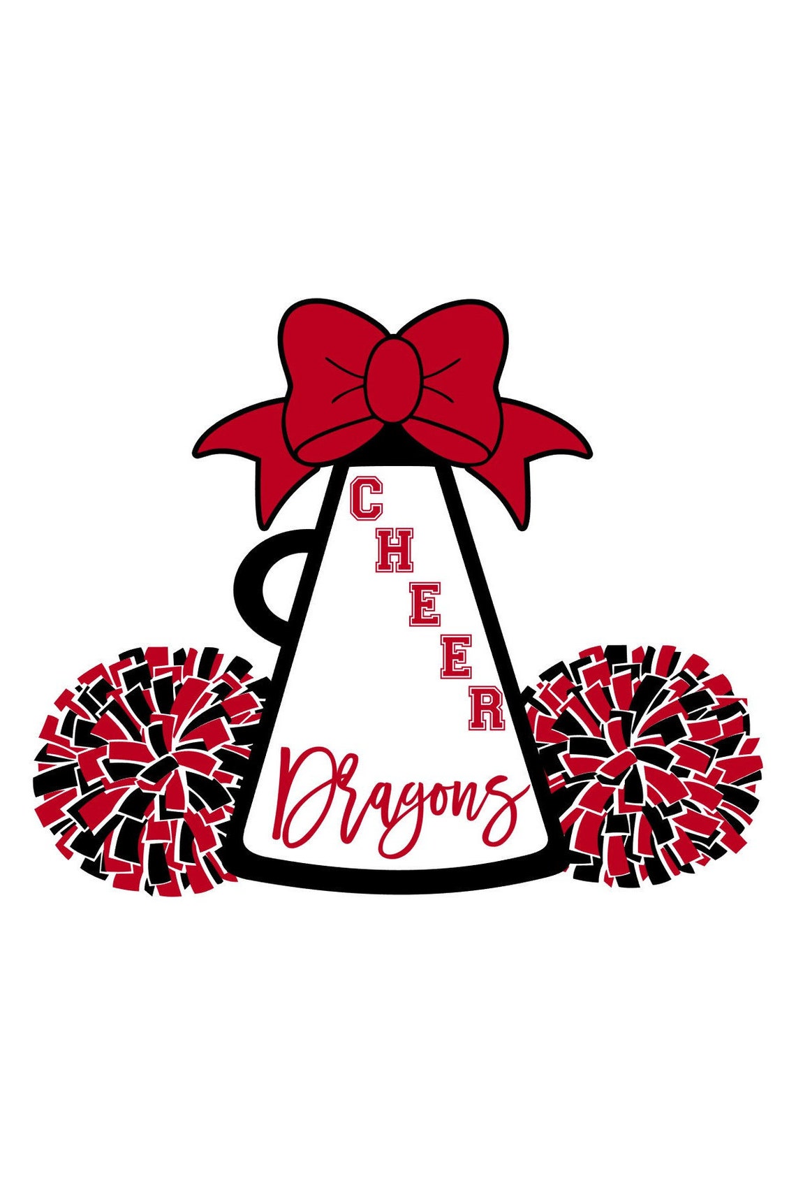 Dragons Cheer SVG - Etsy