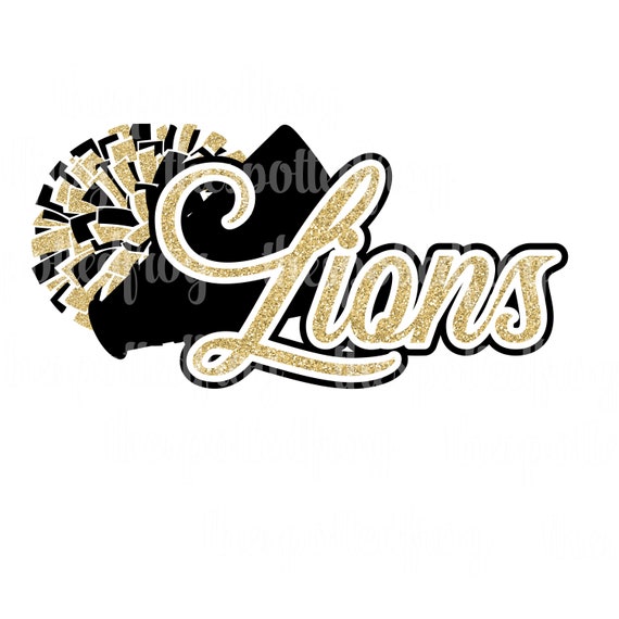 Lions Cheer SVG/PNG - Etsy