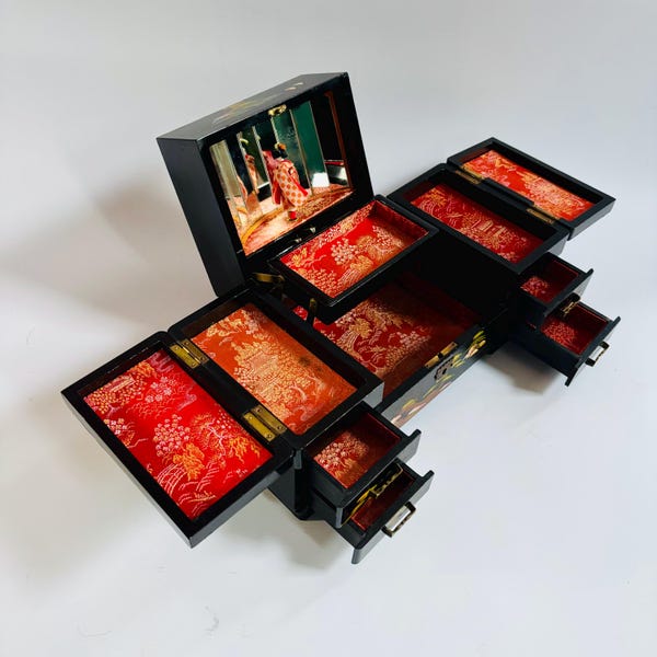 Japanese Jewelry Box - Etsy Canada