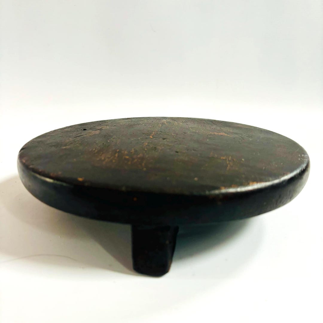 Rustic Elm Chapati Board: Vintage Indian Cutting Board, Candle Stand - Etsy