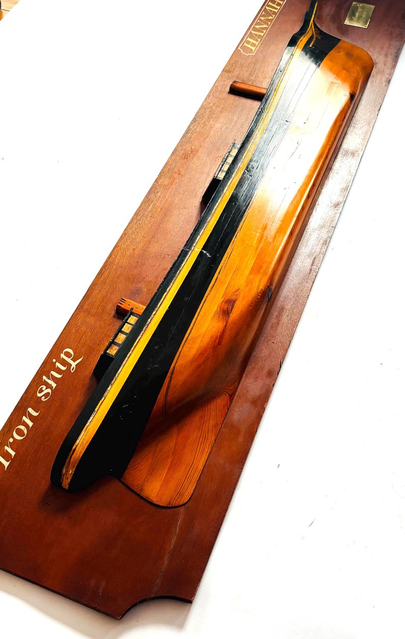 Victorian Ship Half-hull Model: T. Armstrong & Co, 1855 "hannah" - 1.56 ...