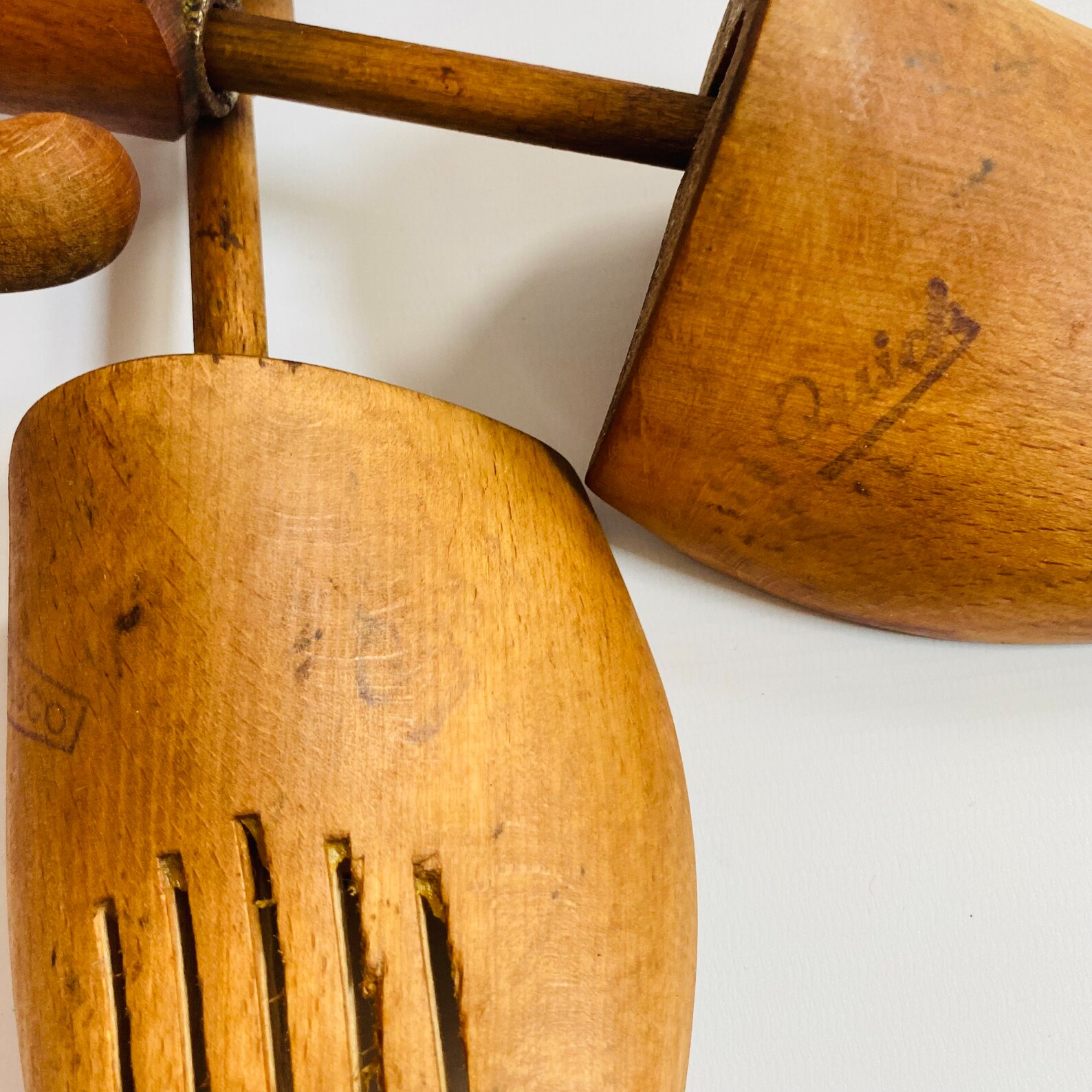 1930s Vintage Solid Oak Shoe Lasts: Moveable Handle Display Prop - Etsy
