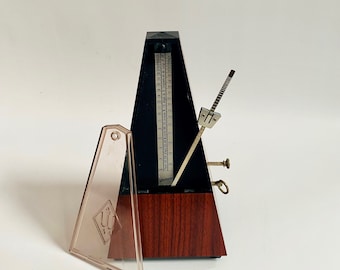 Collectable 1960s Modern Metronome 'wittner' German Metronome Walnut ...