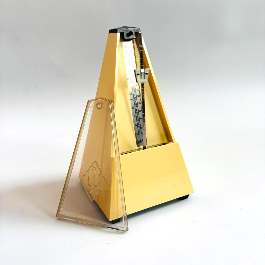 Vintage Wittner Metronome: Cream German Music Aid With Bell - Etsy