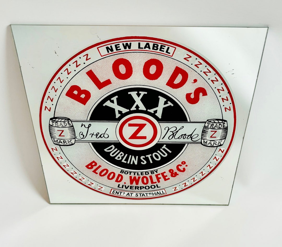 Vintage Irish Dublin Stout 'fred Bloods' Bottled in Liverpool Pub ...